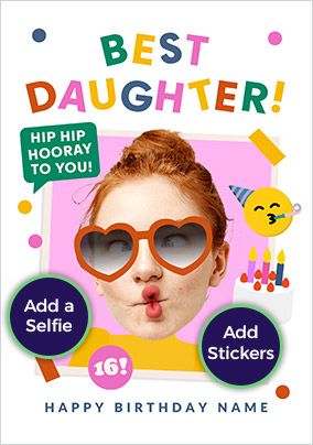 Funky Faces Cards - Add Their Face! | Funky Pigeon