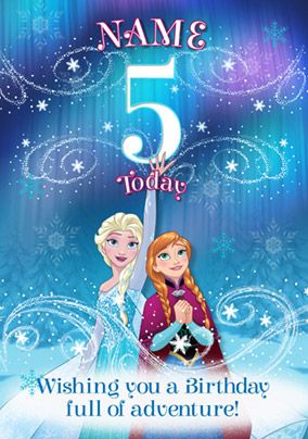Printable Frozen Happy Birthday Card Free Frozen Invitation Template